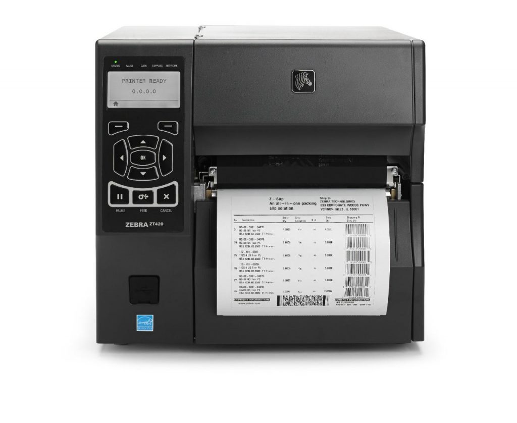 Stampante trasferimento termico industriale Zebra ZT420 | Irideitalia